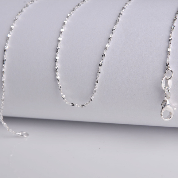 Jewelry | 925 Silver Star Chain Necklace 18 Sp | Poshmark